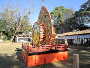 鼉太鼓＠春日若宮おん祭御旅所 | 奈良の宿大正楼