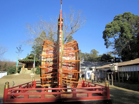 鼉太鼓＠春日若宮おん祭御旅所 | 奈良の宿大正楼